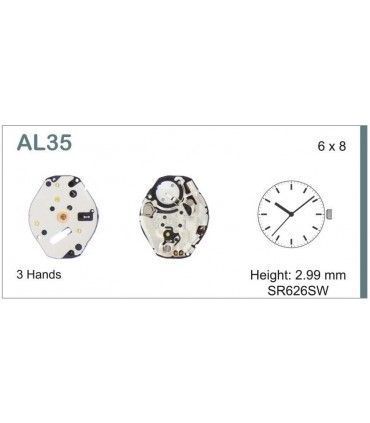 Watch Movement Ref SEIKO AL35